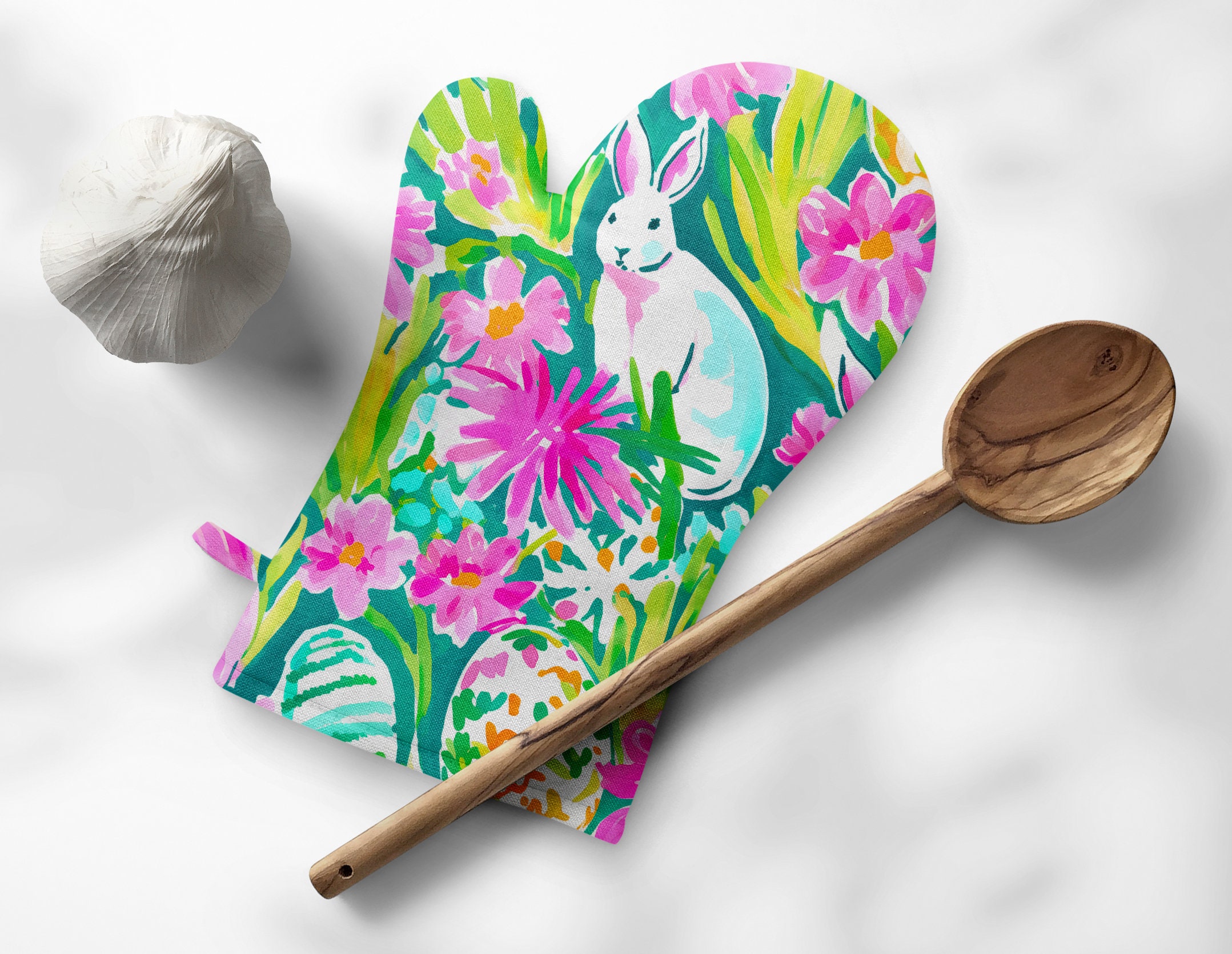 INSTANT DOWNLOAD Preppy Easter Bunny Pattern, Seamless Easter Design ...