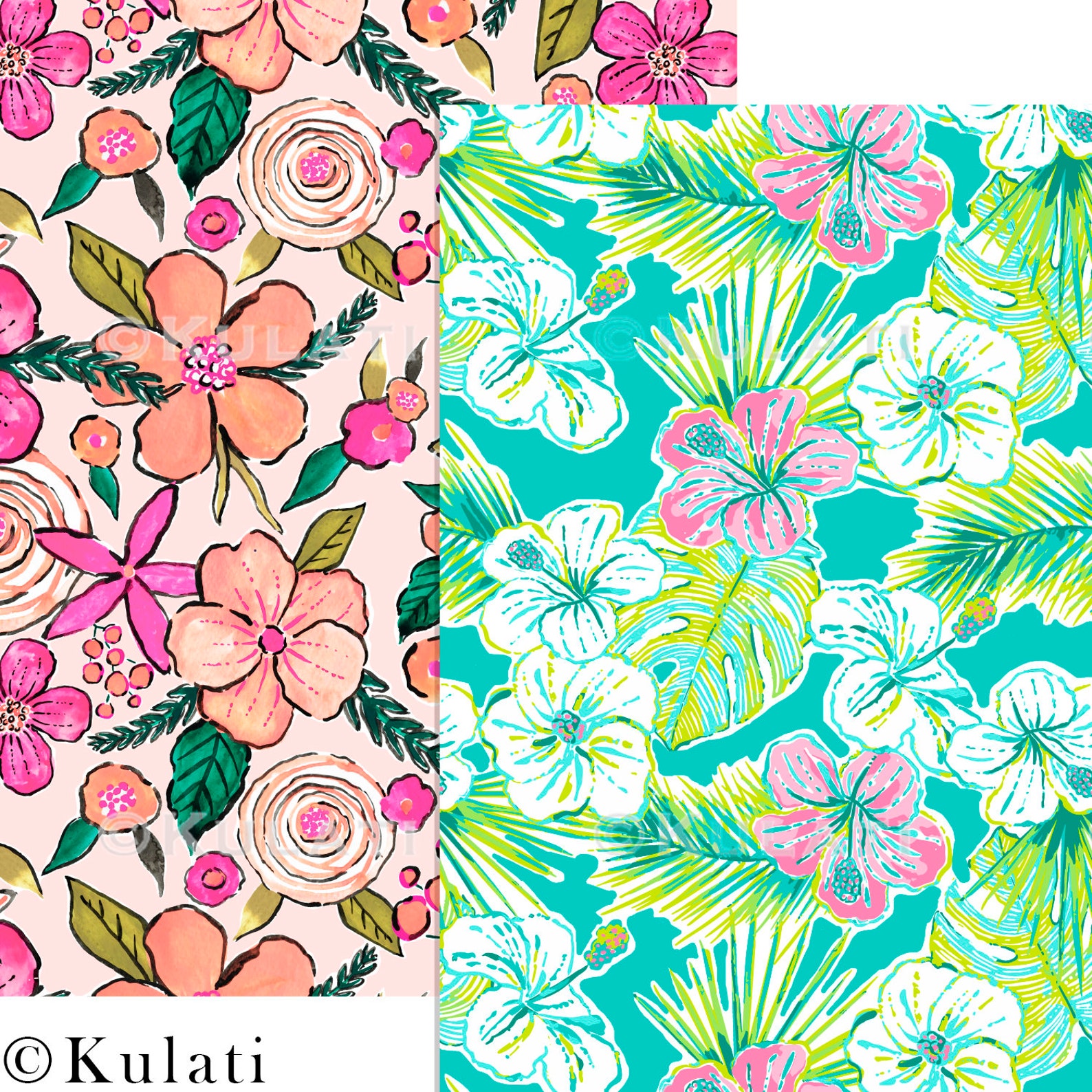 INSTANT DOWNLOAD Preppy Patterns Preppy Digital Paper - Etsy