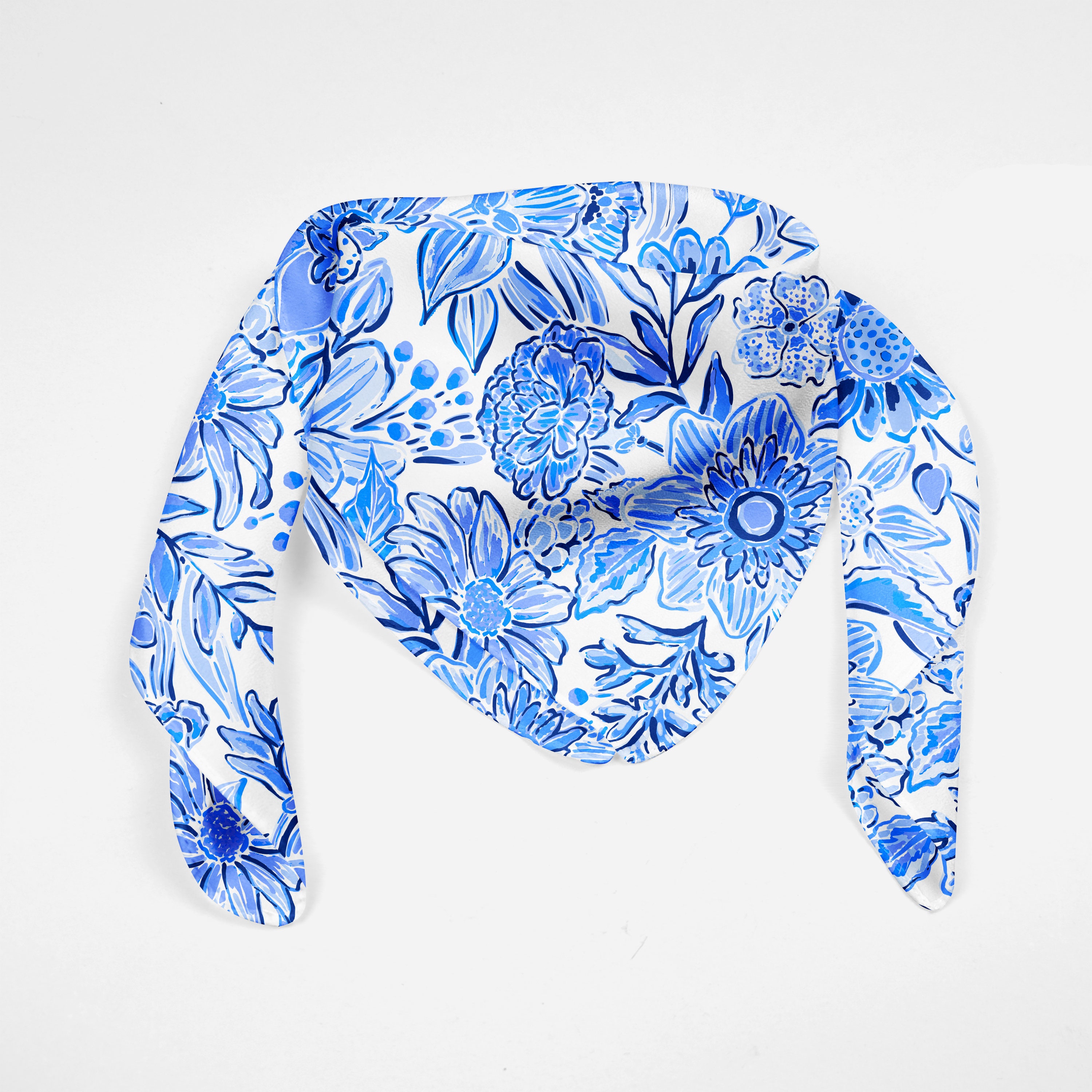 INSTANT DOWNLOAD Preppy Blue and White Surface Pattern - Etsy