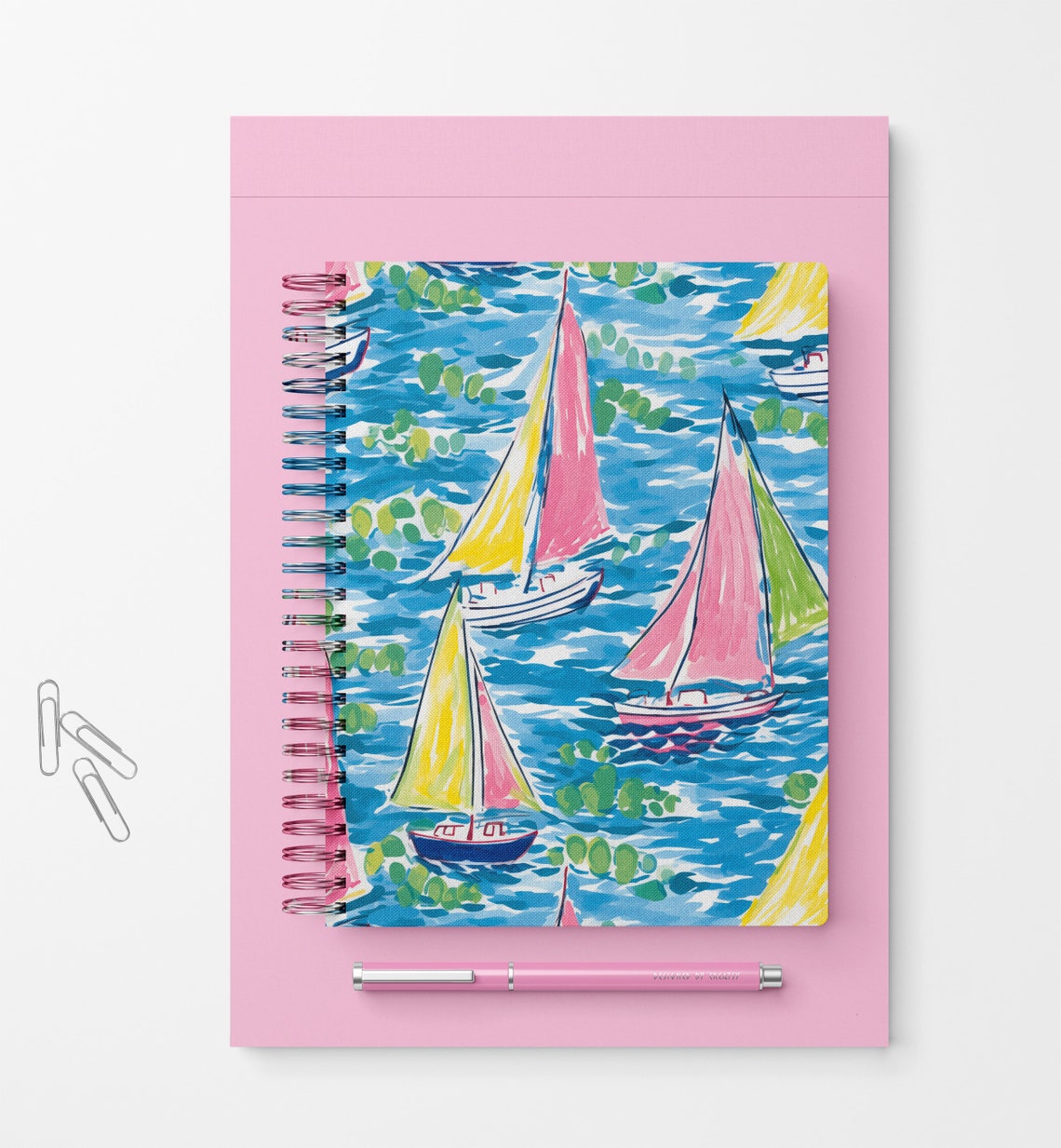 INSTANT DOWNLOAD Preppy Sailboat Pattern, Seamless Sailing Design ...