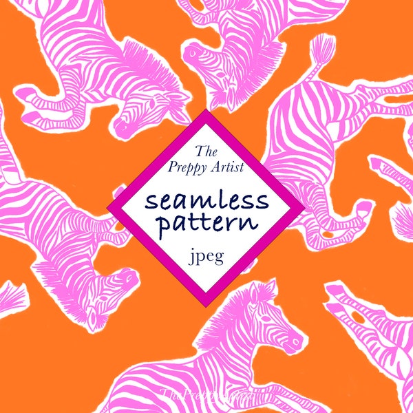 Pink Zebra Party - Etsy