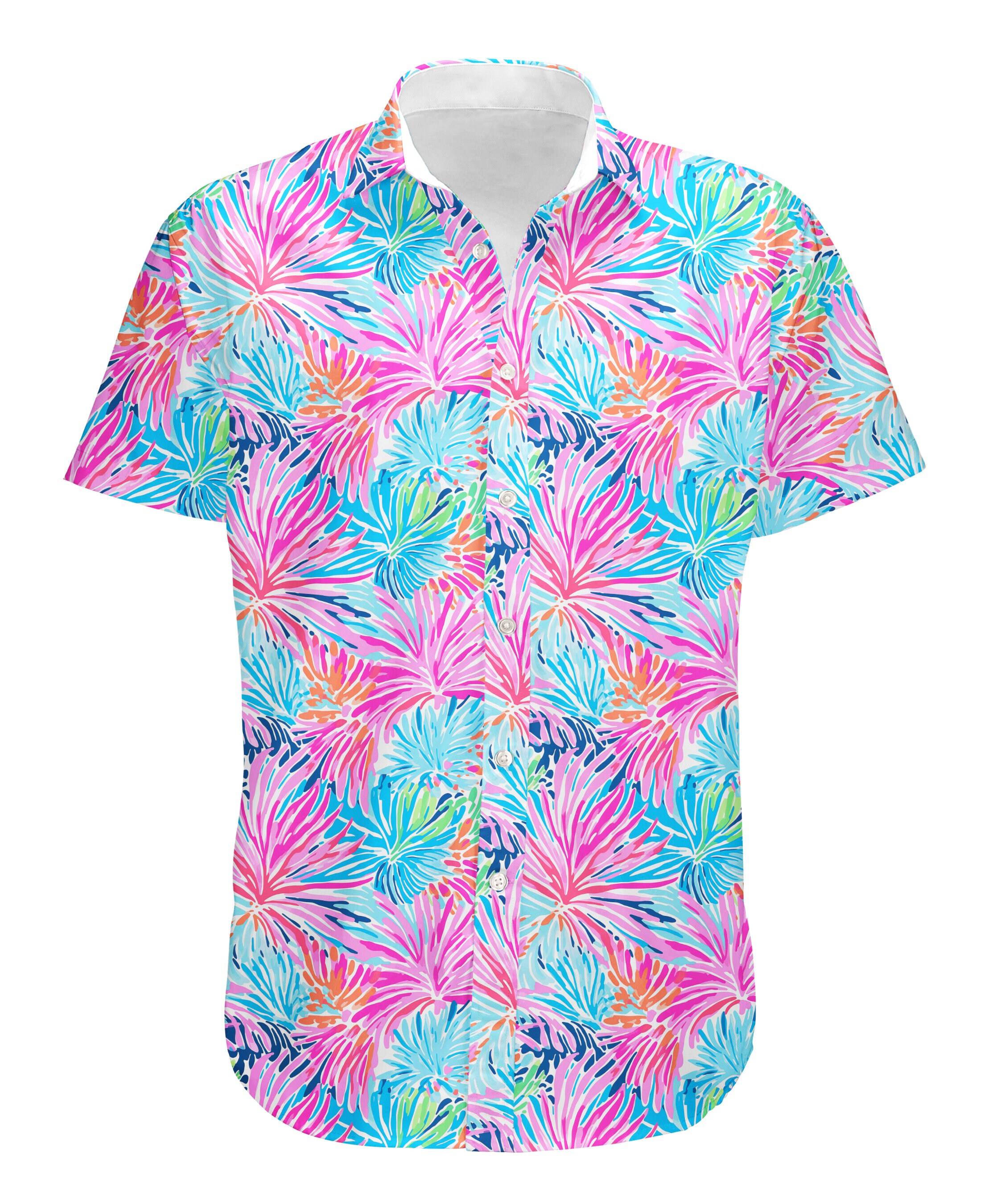 INSTANT DOWNLOAD Preppy Palm Fronds Patterns, Preppy Digital Paper ...