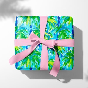 Preppy Palm Tree Pattern, Seamless Palm Tree Print, Florida Pattern ...