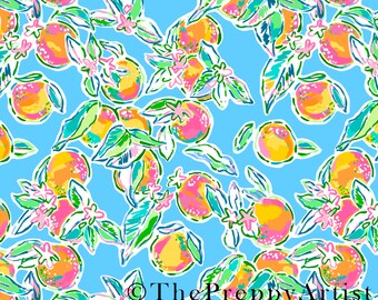 Preppy Digital Paper | Etsy