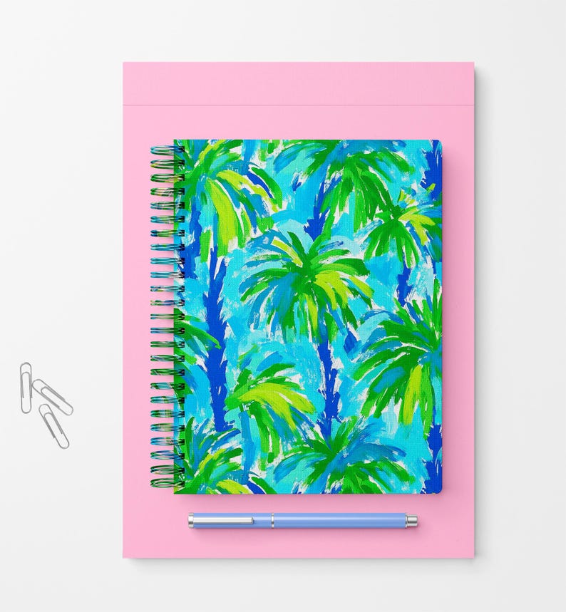 Preppy Palm Tree Pattern, Seamless Palm Tree Print, Florida Pattern ...