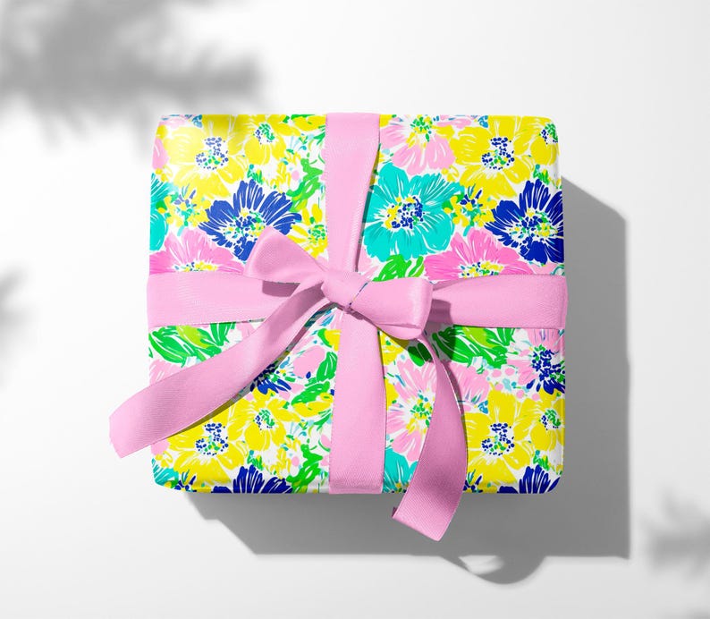 INSTANT DOWNLOAD Preppy Floral Pattern, Seamless Floral Pattern, Floral ...