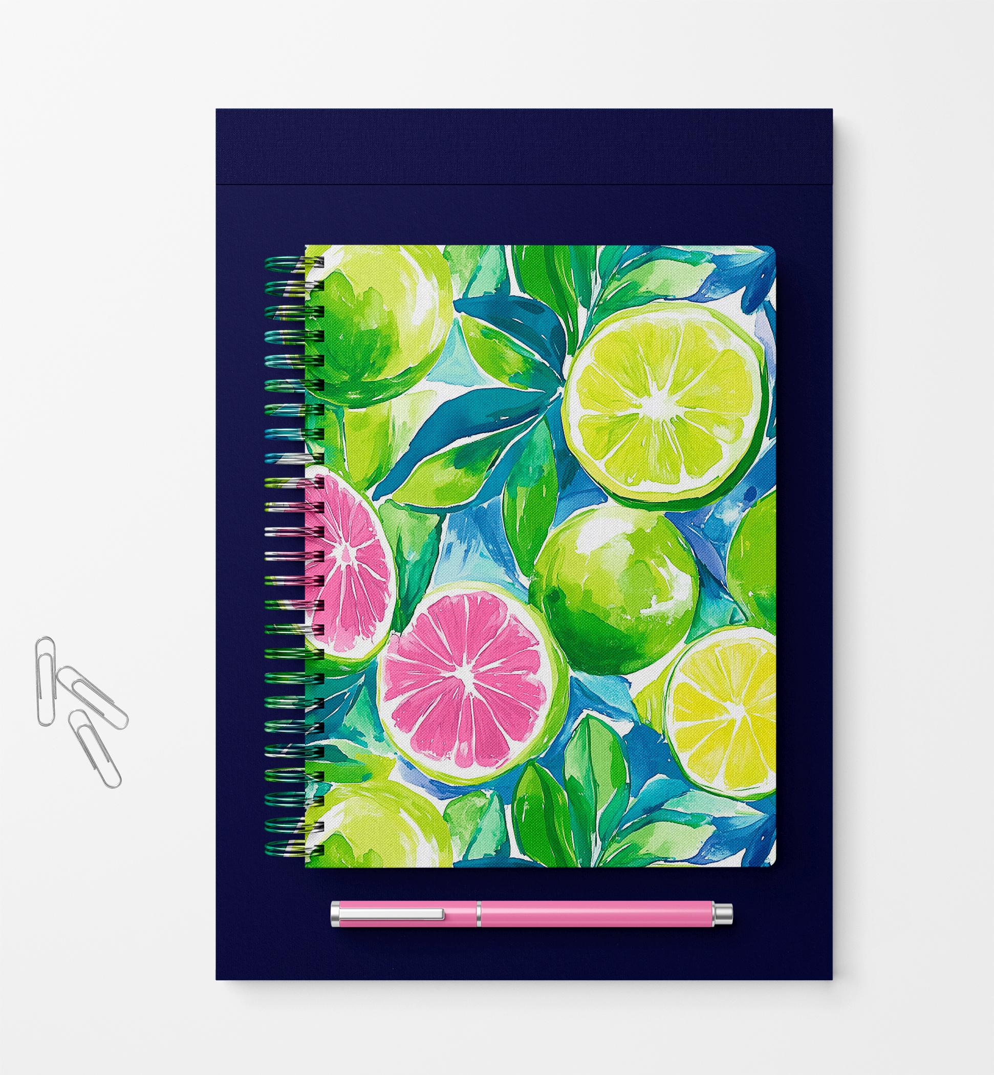 INSTANT DOWNLOAD Preppy Fruit Pattern, Seamless Limes Pattern, Preppy ...