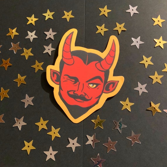 Devils Advocate Vinyl Die Cut Sticker | Etsy
