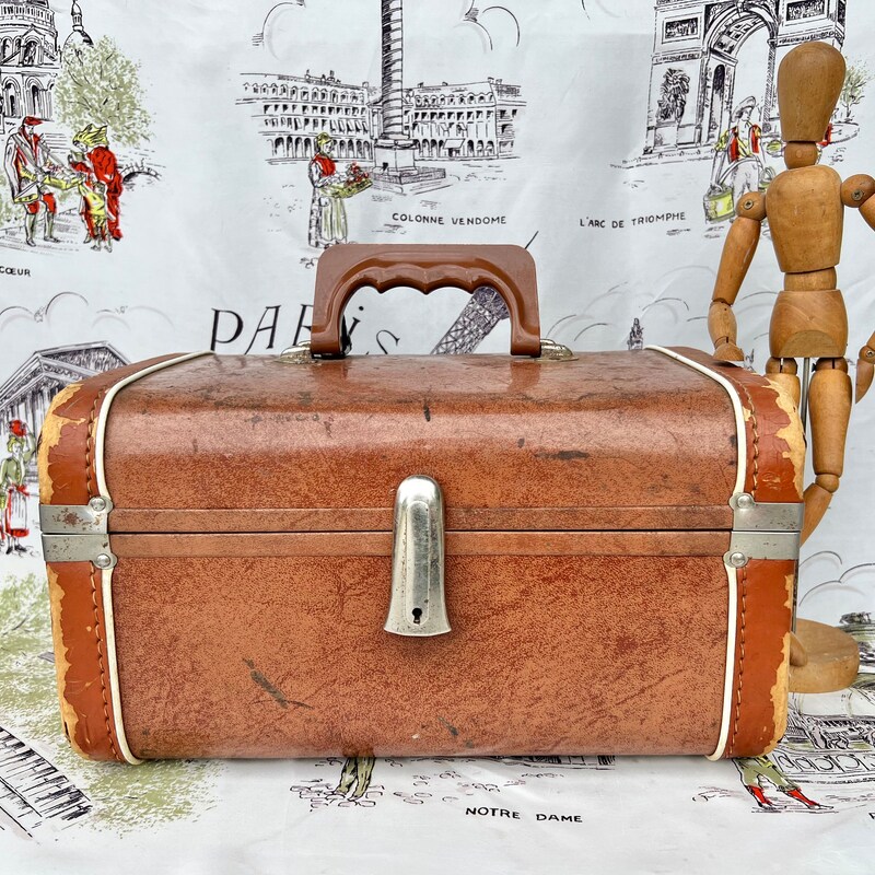 Vintage Train Case - Etsy