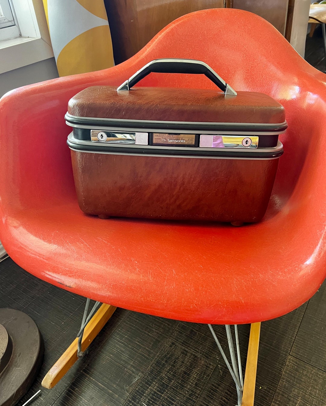 True Vintage Cocoa Brown 1970s Samsonite Train Case//mid Century Make ...