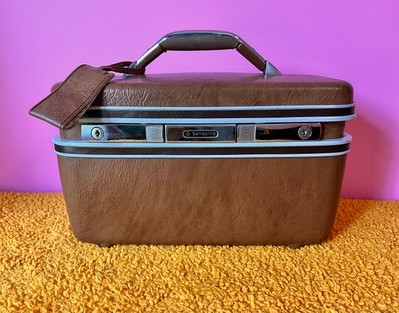 Vintage Makeup Train Case