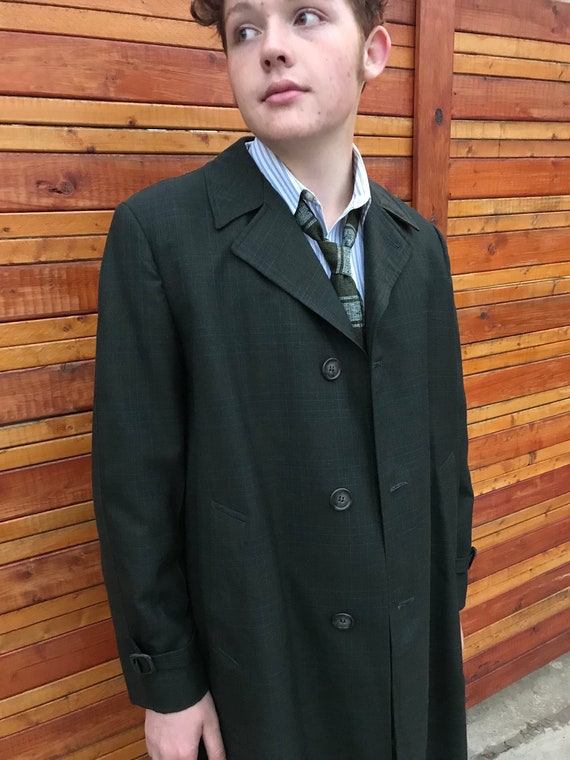 Vintage Men's Overcoat//Classic Mid-Century Styling//… - Gem