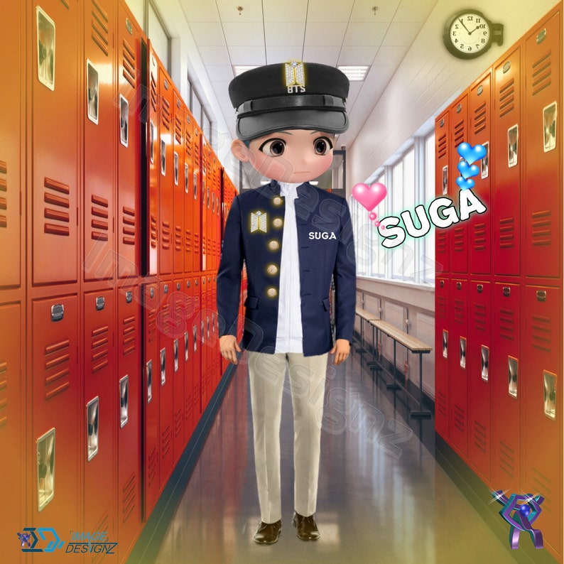 BTS Tinytan 3D Kpop Digital Download Digital Art Bundle - Etsy