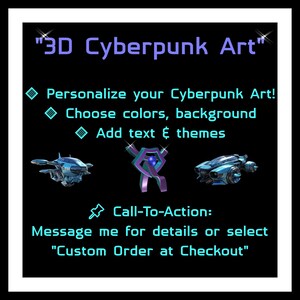 Cyberpunk 3D Futuristic Warrior Digital Download | Sci-fi AI Art | Printable Wall Art | Series 1 ...