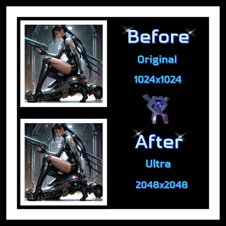 Cyberpunk 3D Futuristic Warrior Digital Download | Sci-fi AI Art | Printable Wall Art | Series 1 ...