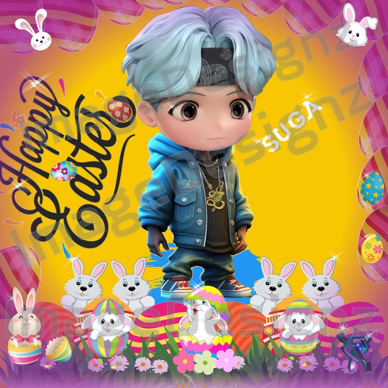 BTS Tiny Tan 3D Kpop Digital Download Digital Art Digital Bundle ...