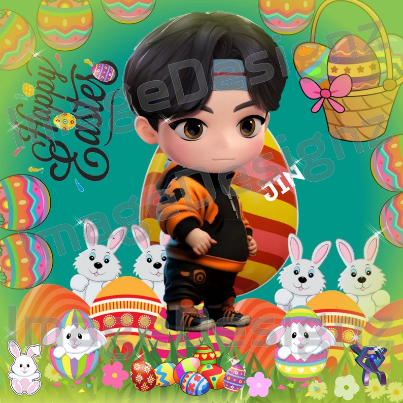 BTS Tiny Tan 3D Kpop Digital Download Digital Art Digital Bundle ...