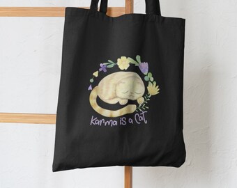 Karma Tote Bag Merch - Etsy