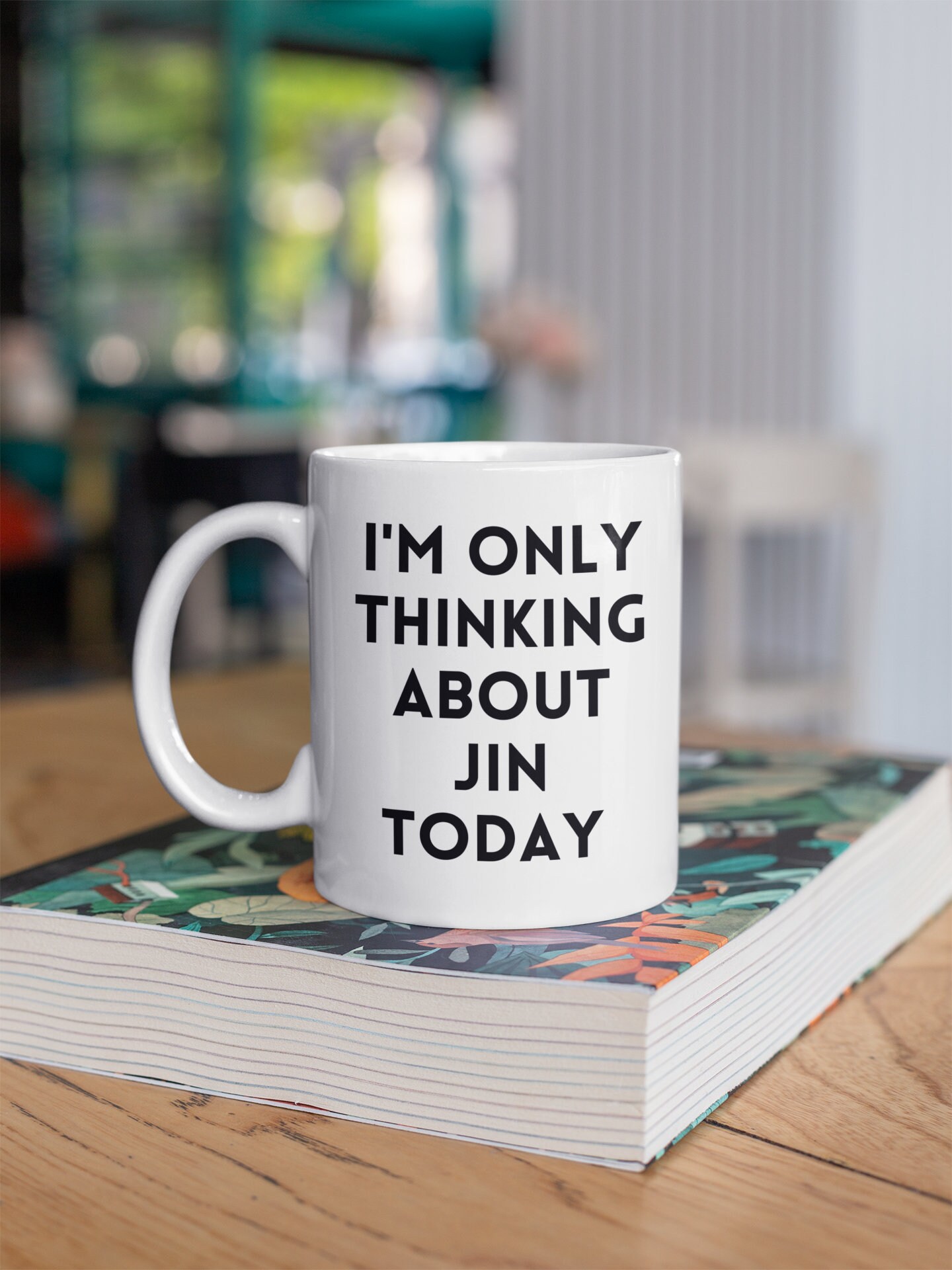 Jin Mug, Taza Banda BTS Bangtan Boys Corea Kpop Música, Regalo Para BTS Fan