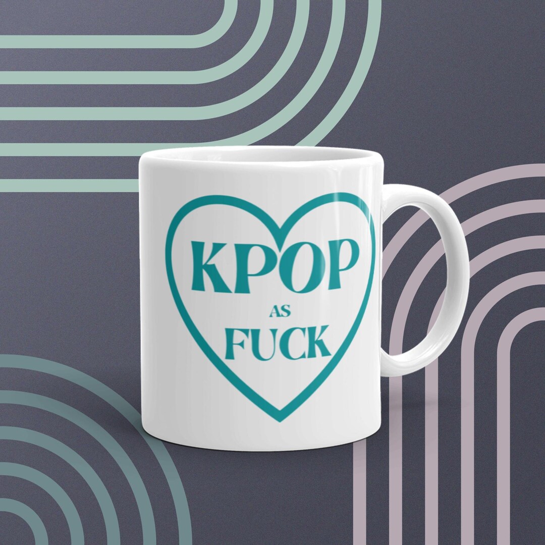 KPOP Coffee Cup. Adult Coffee Cup. KPOP Fan. Adult KPOP Mug. - Etsy