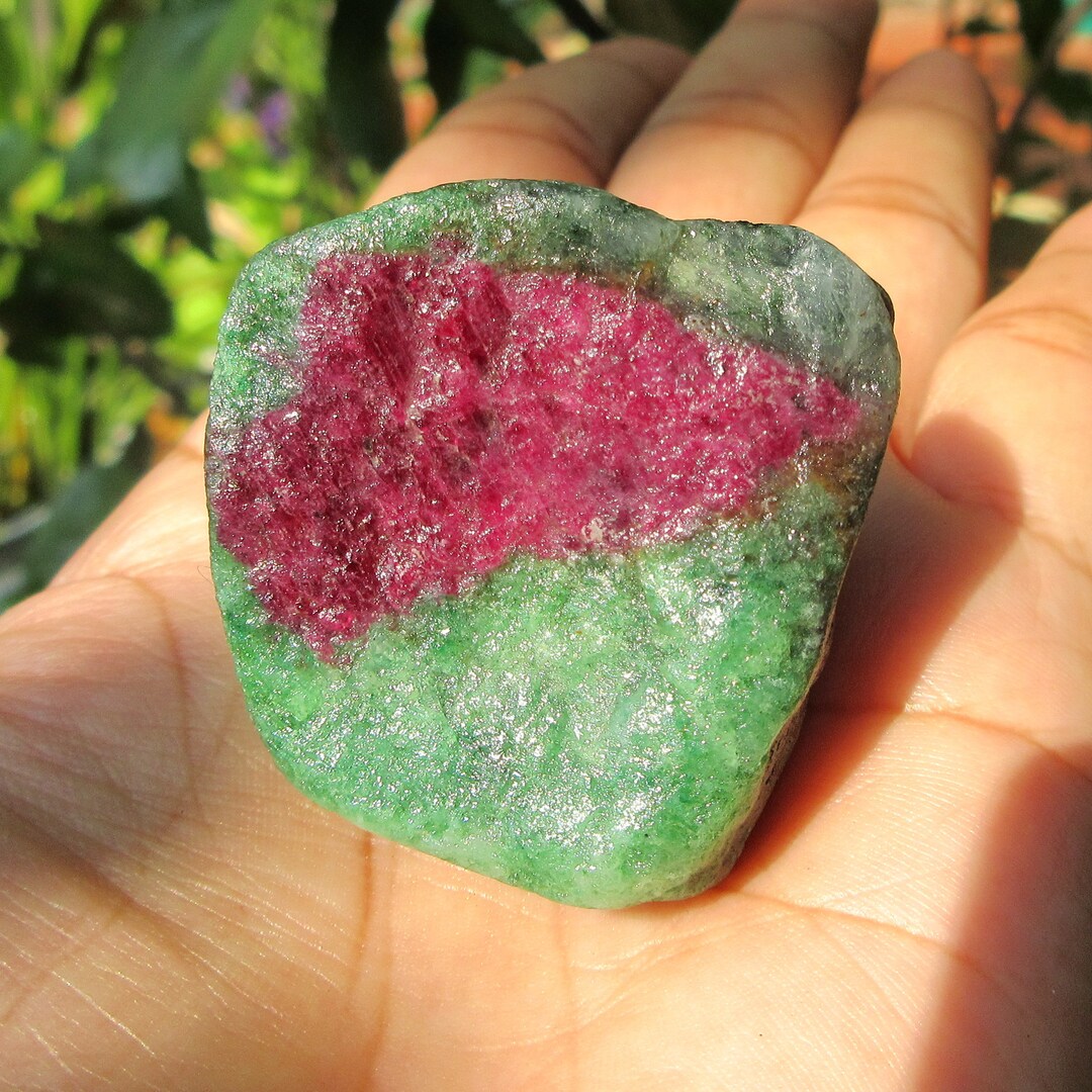 329.05 Crt Beautiful Ruby in Zoisite Rough. Anyolite Rough. Healing Crystal. - Etsy