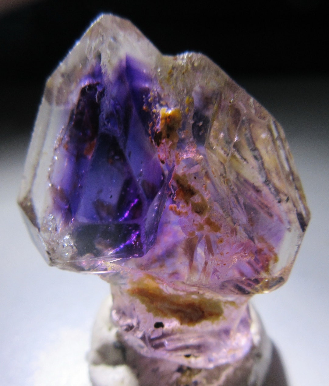 Zimbabwe Amethyst Twinned Scepter Crystals. Raw Natural Purple Quartz ...
