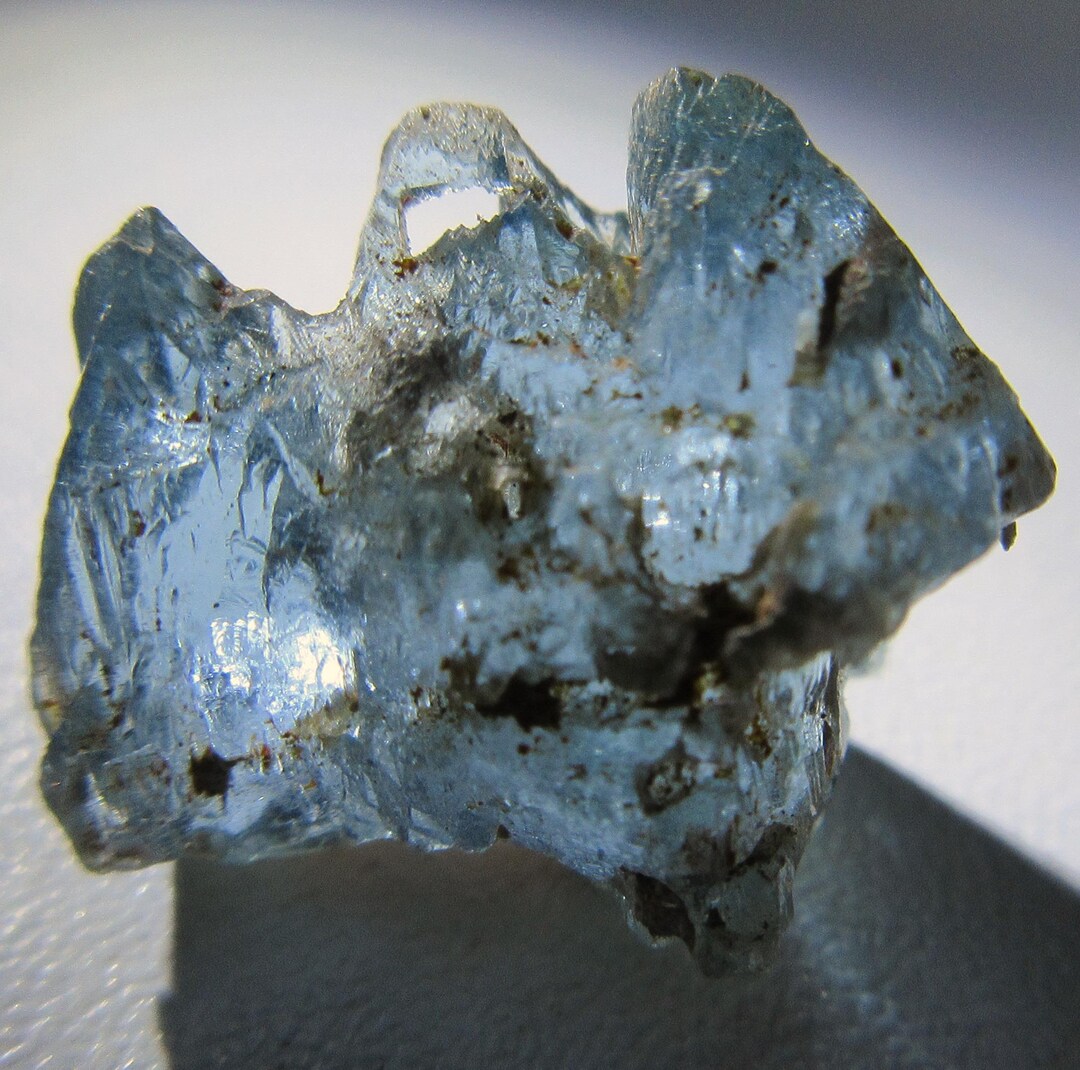 Vorobyevite Triple Terminated Natural Alkali Beryl Crystal . Blue ...