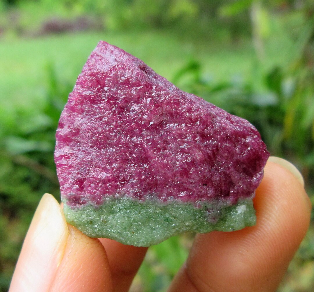 103.90 Crt Beautiful Ruby in Zoisite Rough. Anyolite Rough. Healing Crystal. - Etsy