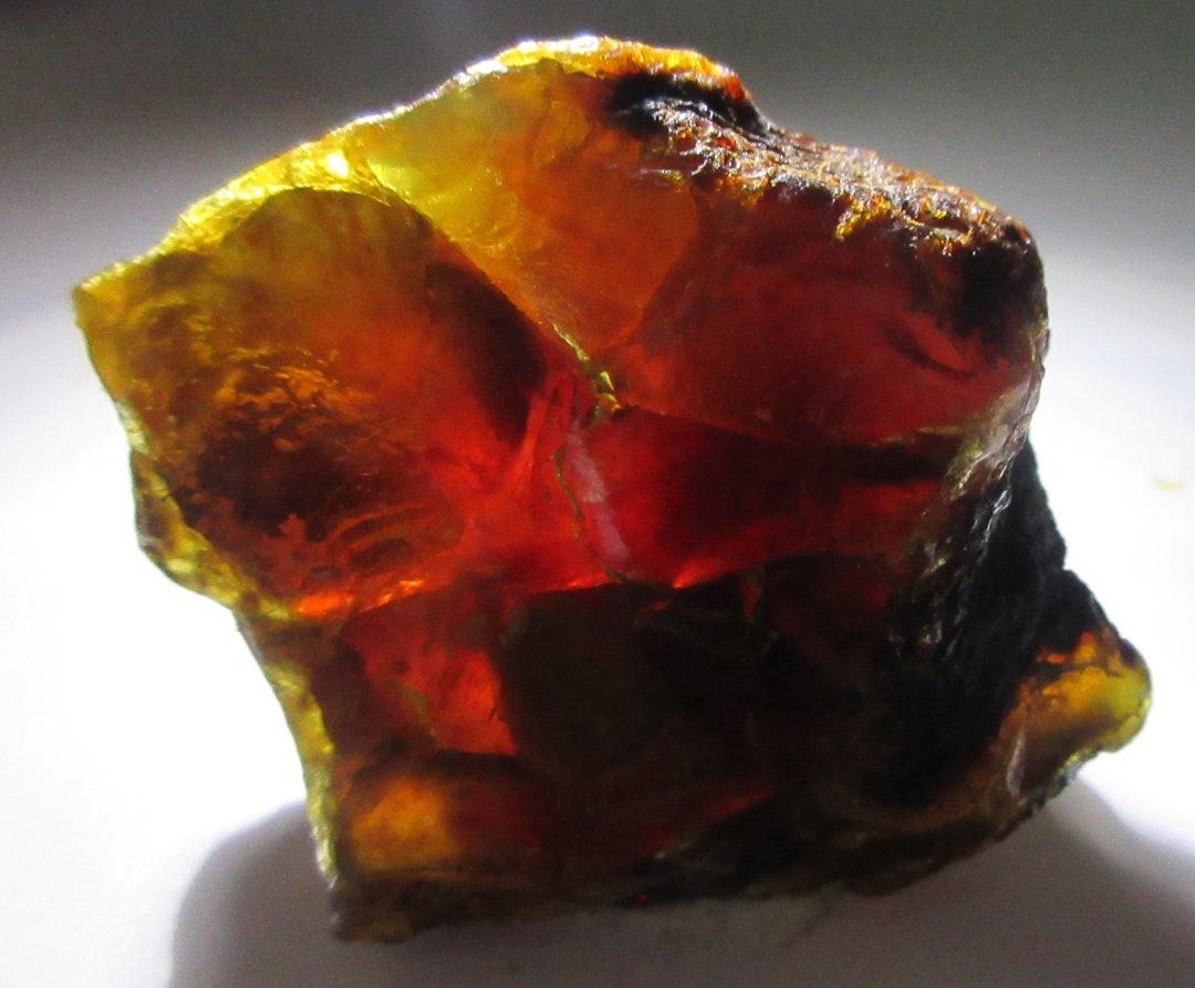 134.75 Crt Raw Amber Piece. Red Orange Natural Amber. - Etsy