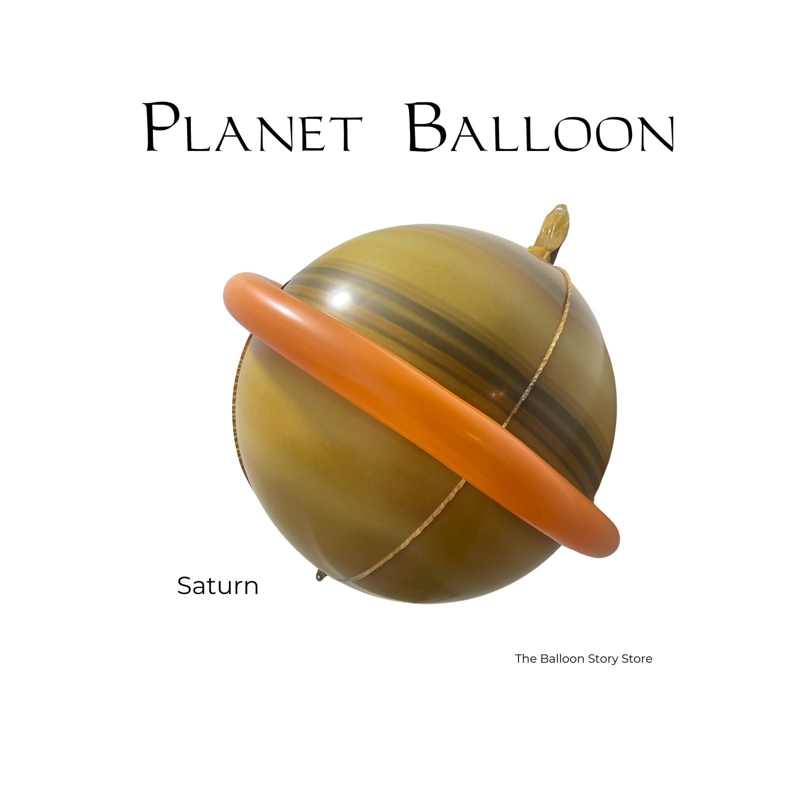 Solar System Planet Balloons: 22" Earth, Mars, Jupiter, Venus, Saturn ...