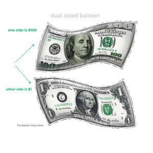Dollar Bill Balloon Money Foil Balloon - Etsy