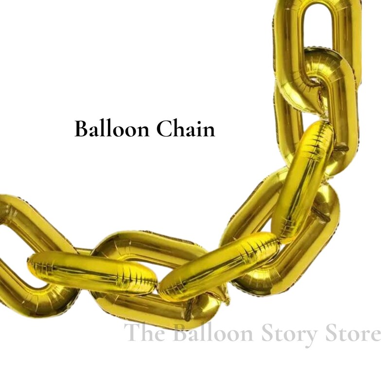 Chain Link Balloon - Etsy