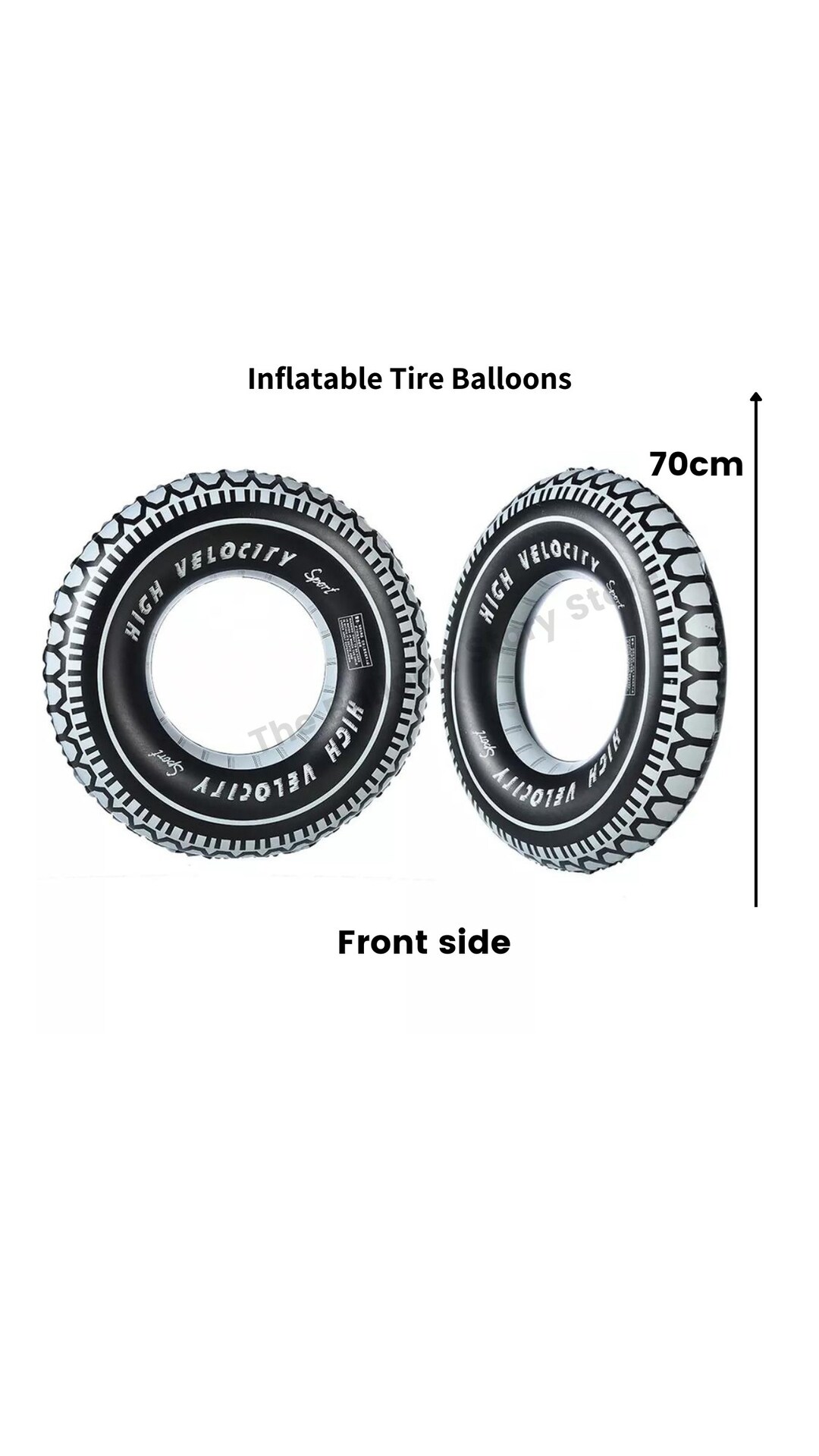 Racing Party Balloon Props Tire Inflatable Decor Car Tire - Etsy