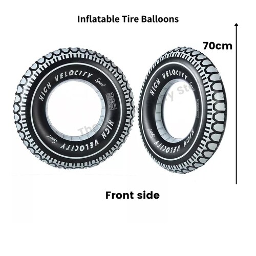 Racing Party Balloon Props Tire Inflatable Decor Car Tire - Etsy