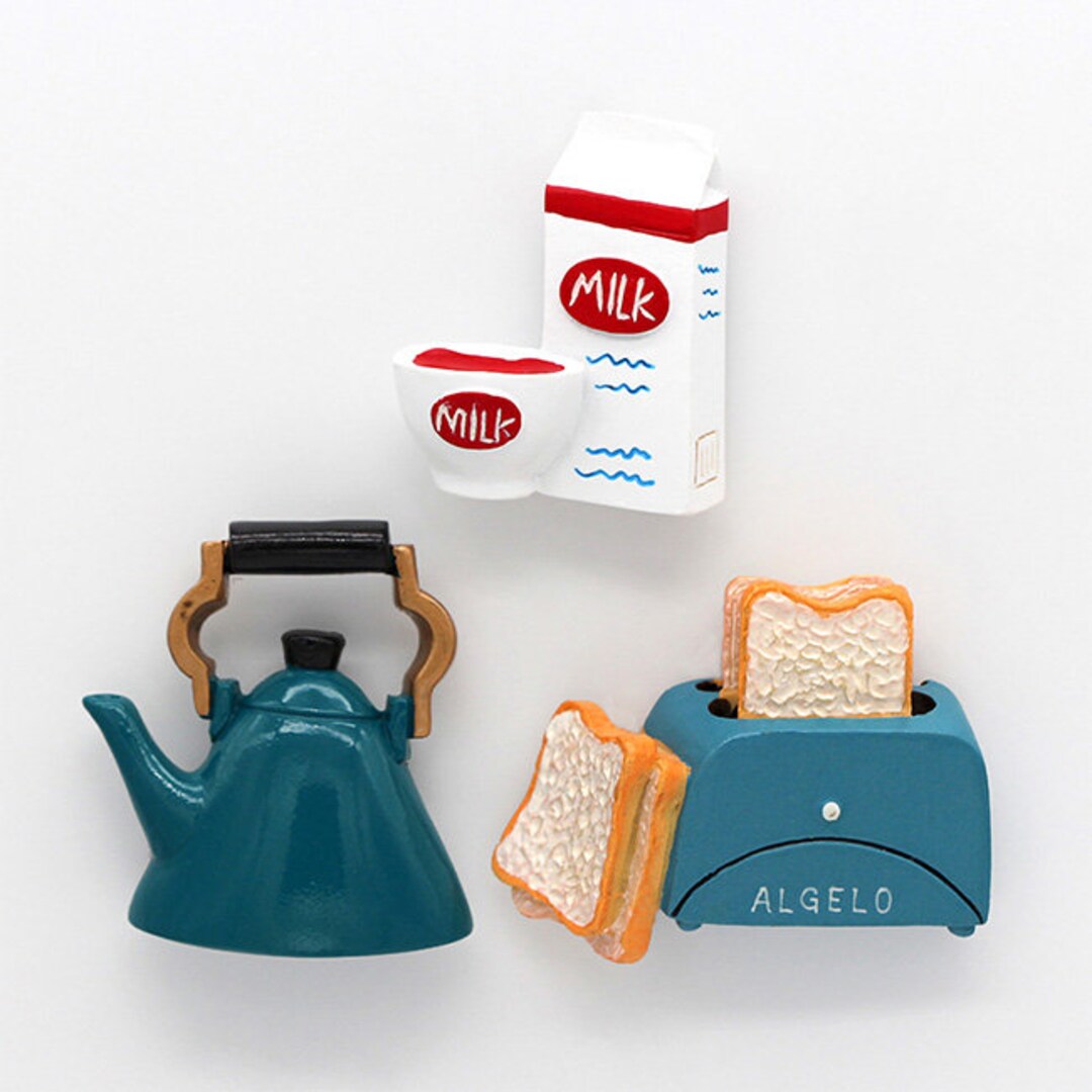 3D Food Mini Fridge Magnets, Food Fridge Magnet, - Etsy