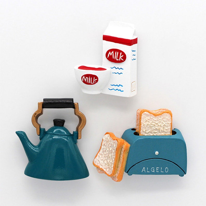 3D Food Mini Fridge Magnets Food Fridge Magnet - Etsy