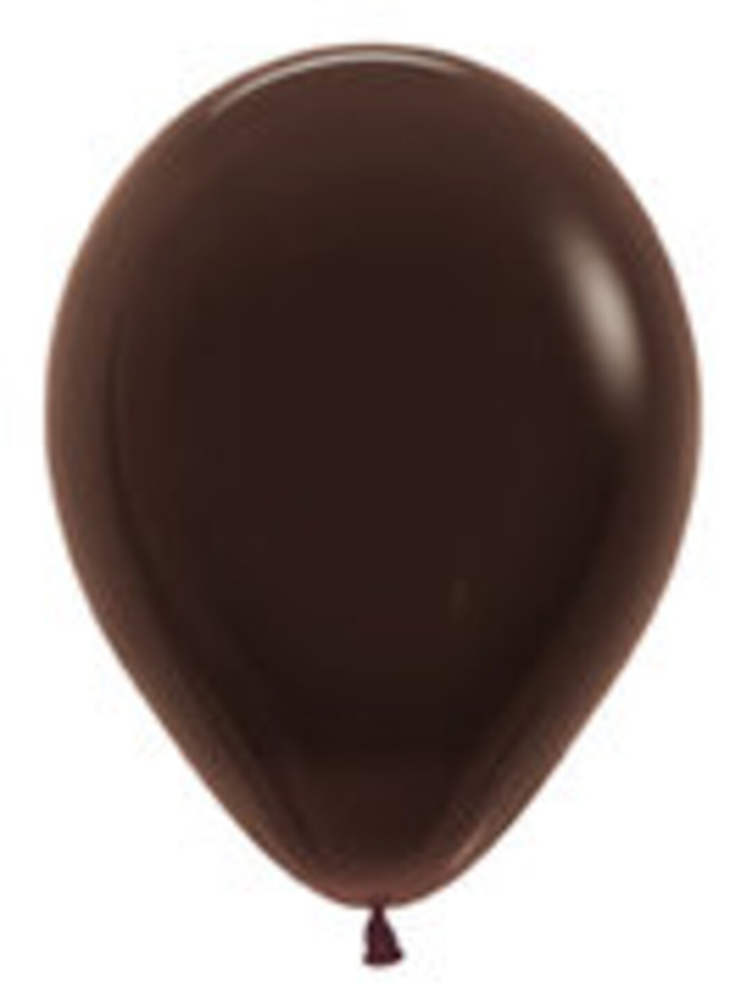 Deluxe Chocolate Brown Balloons Dark Brown Balloon Chocolate Latex ...
