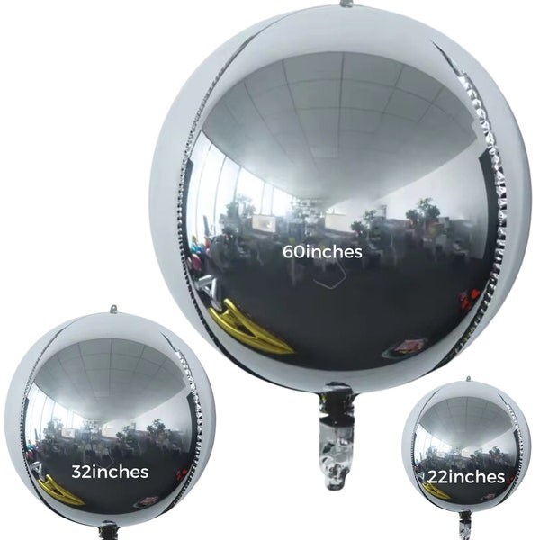 Silver Balloons - Etsy