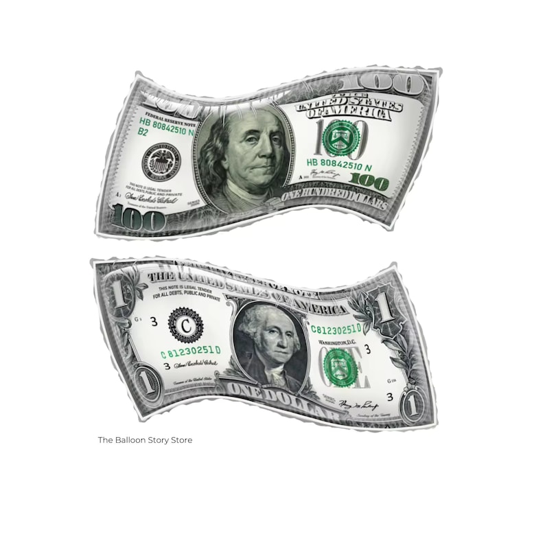 Dollar Bill Balloon Money Foil Balloon - Etsy
