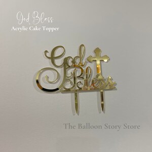 Baptism Cake Topper Christening Cake Topper Religious Cake Topper Holy ...