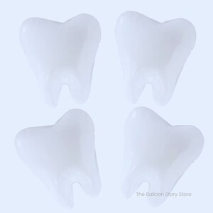 Tooth Balloon Teeth Balloon Dental Party Balloons Dental Clinic ...