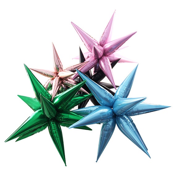 Starburst Foil Balloons Explosions Balloon - Etsy