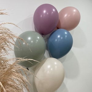 Pastel Dusk Collection Balloons Pastel Dusk Rose Pastel Dusk Lauren ...
