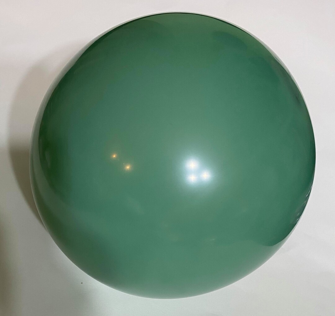 5"/11"/18" Round Bean Green Latex Balloons - Etsy