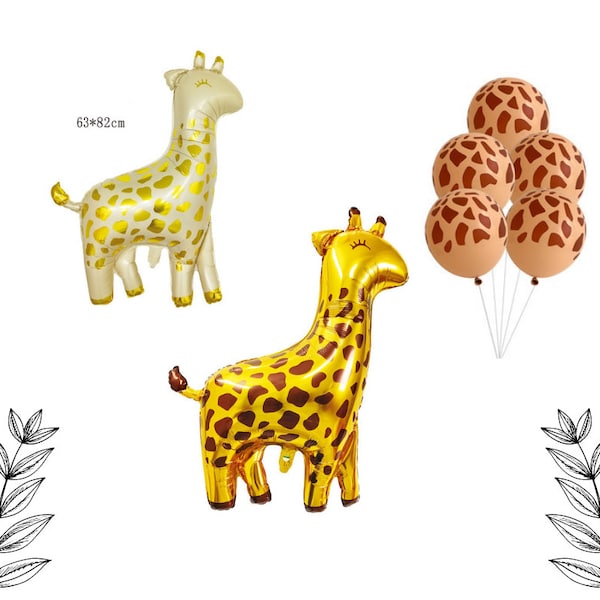 Giraffe Balloon - Etsy