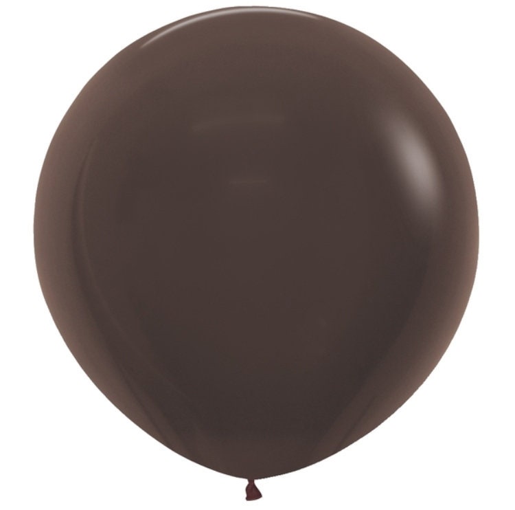 Deluxe Chocolate Brown Balloons Dark Brown Balloon Chocolate - Etsy