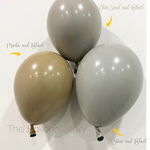 Double Layered Balloons, Retro Balloons, Muted Pastel Balloons,custom ...