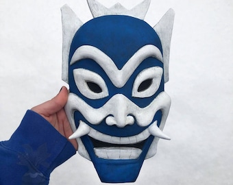 Blue Spirit Mask | Etsy