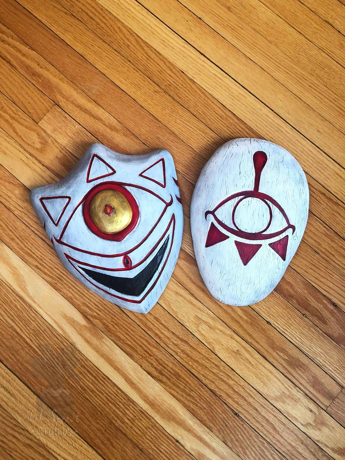 Mask of Truth Yiga Clan Display Masks Set of 2 LoZ | Etsy