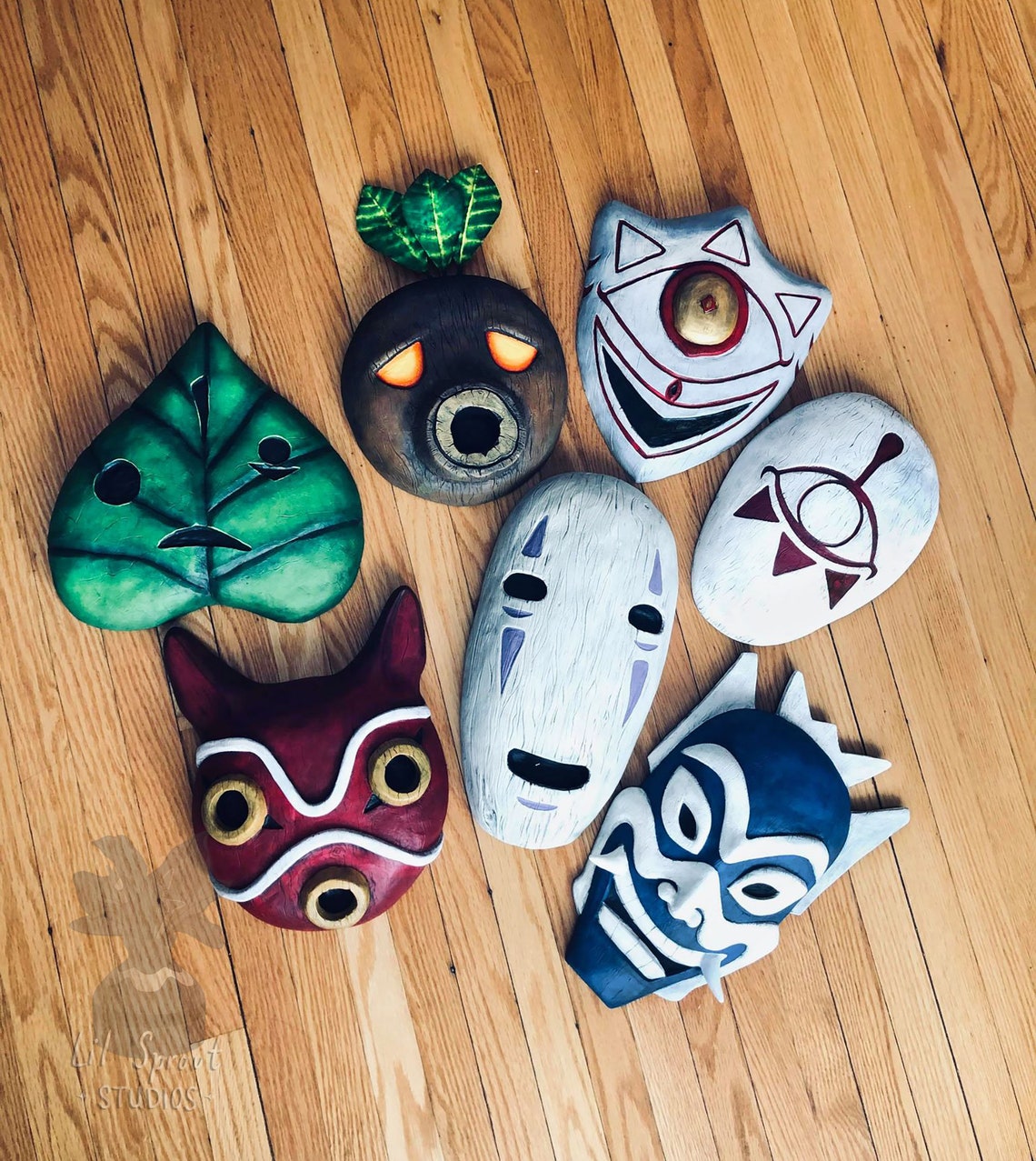 Mask of Truth Yiga Clan Display Masks Set of 2 LoZ | Etsy